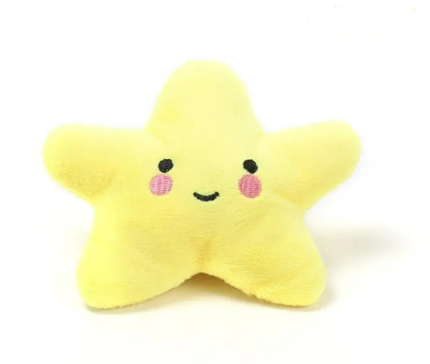 Yellow Star Squeaky Toy