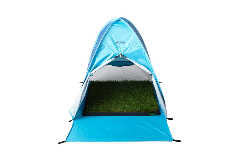 Outdoor Rain/Snow Potty Shelter for Dogs | DoggieLawn