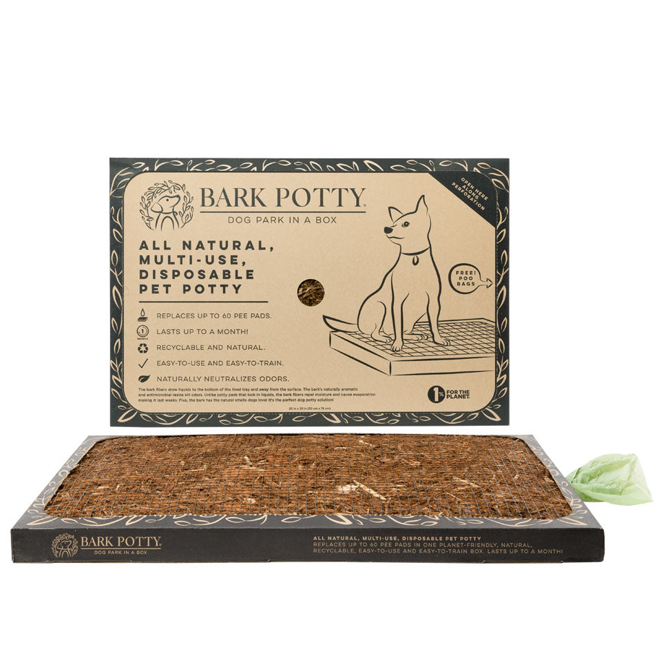 Natural Bark Potty Pad for Dogs | DoggieLawn