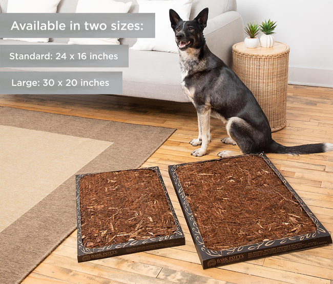 Natural Bark Potty Pad for Dogs | DoggieLawn